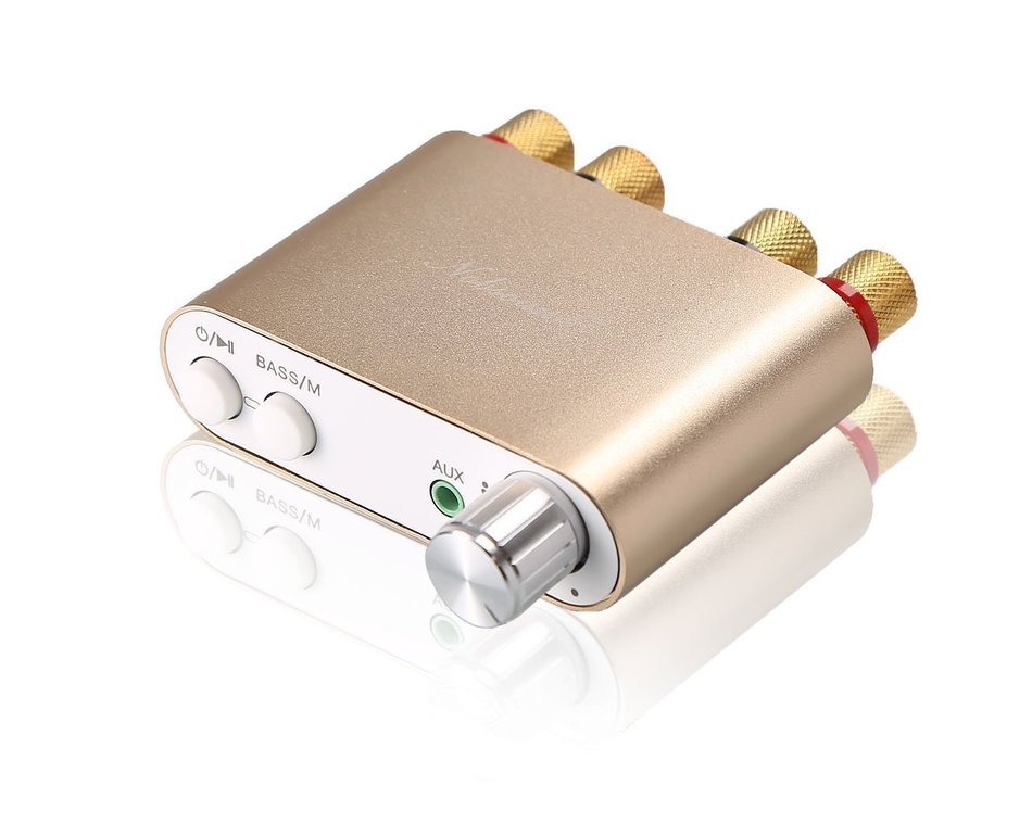 Nobsound NS-10G Mini Bluetooth 4.0 Digital Amplifier 100W HiFi Amp with Power Supply (Blue) N23 ...