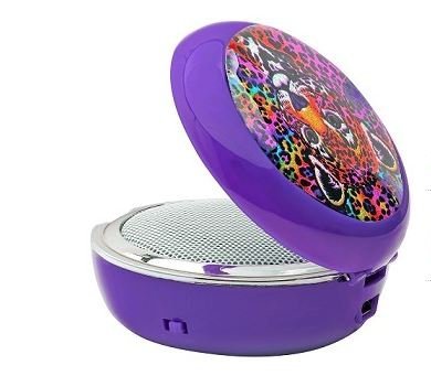 Lisa Frank Hunter Compact Round Speaker free image download