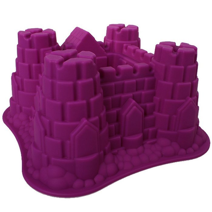 Fancasen Multicolor DIY Luxury Castle Cake Mold Baking Pan N2 free ...