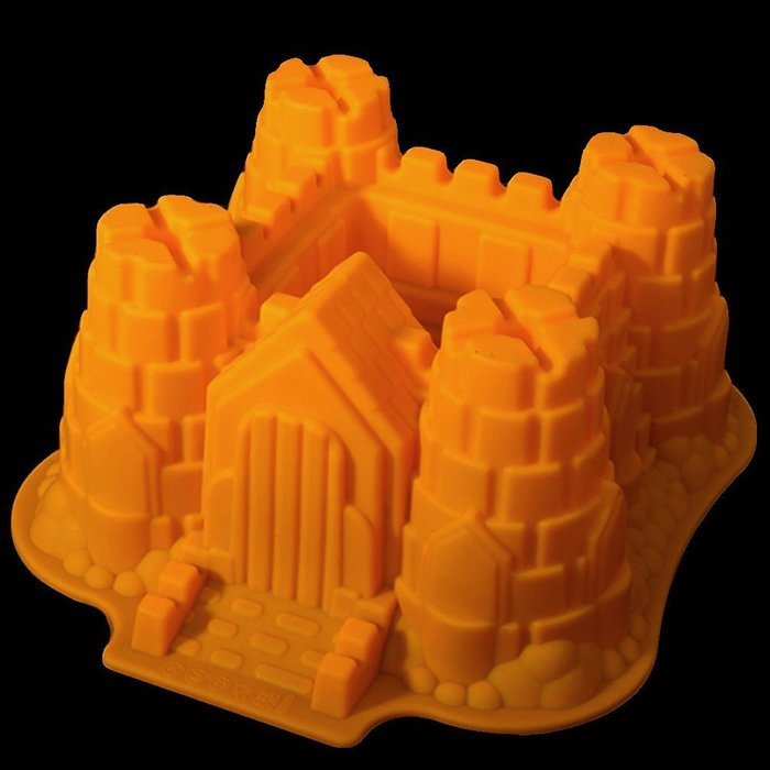 Fancasen Multicolor DIY Luxury Castle Cake Mold Baking Pan N5 free ...