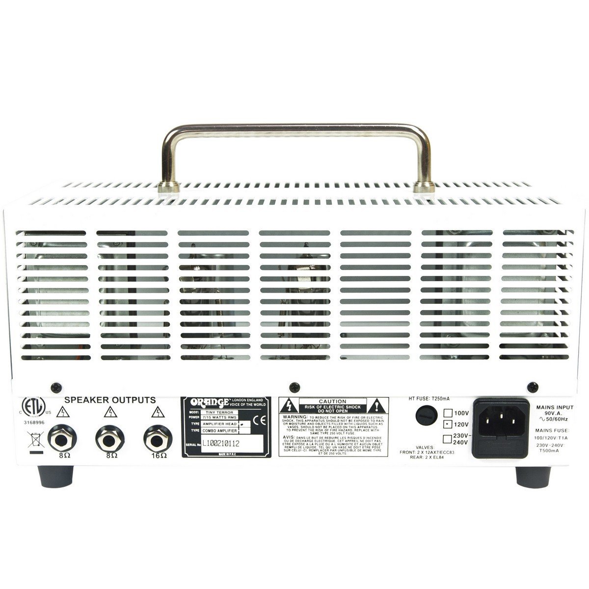 Orange Tiny Terror | 15/7Watts Class A All Tube Mini Amplifier Head ...