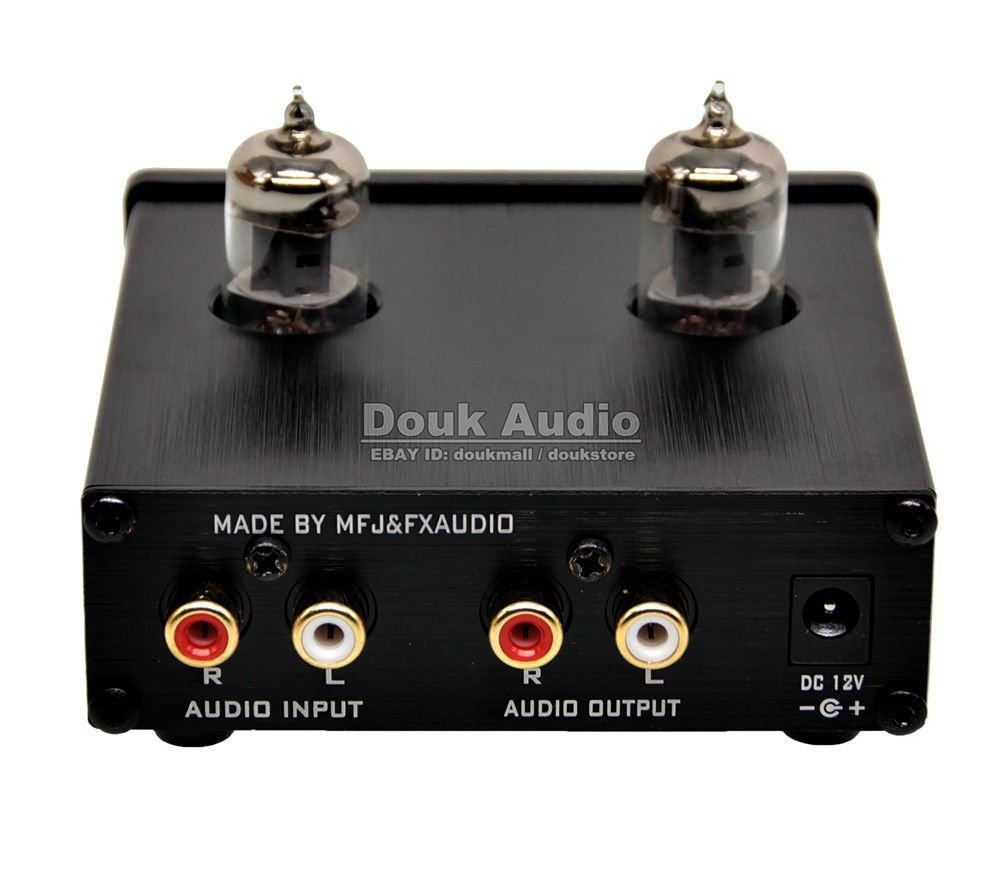 Douk Audio Mini 6J1 Valve & Vacuum Tube Pre-Amplifier Stereo HiFi ...
