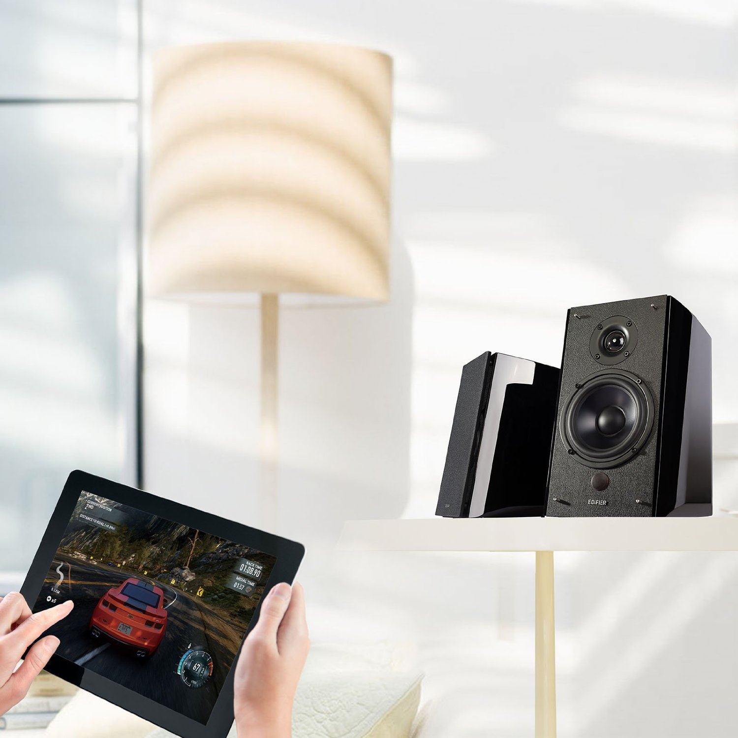 Edifier R2000DB Powered Bluetooth Bookshelf Speakers - Near-Field ...