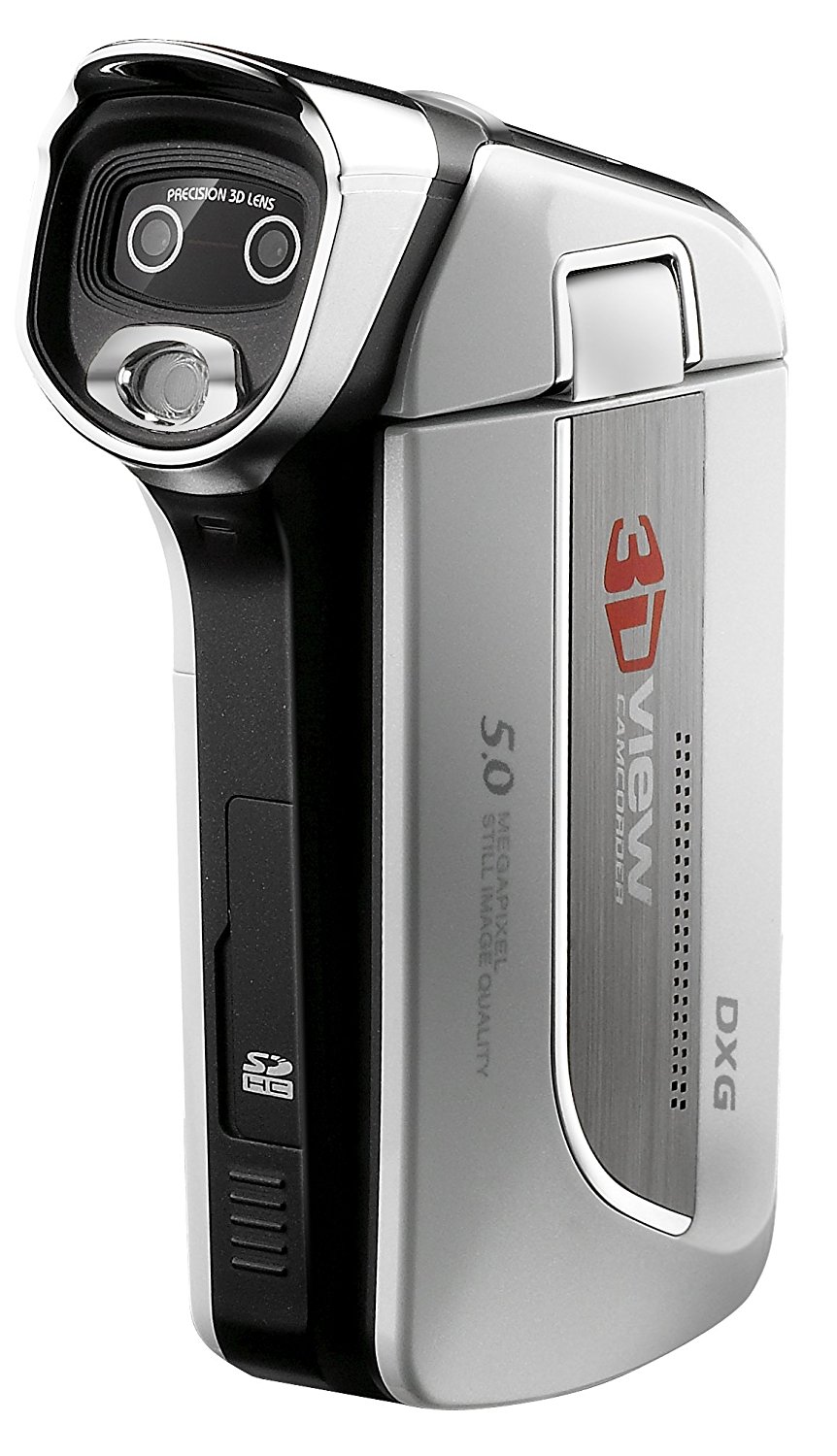 DXG USA DXG-5D7V Pocket 3D Camcorder and 3D Media Player Bundle N3 free ...