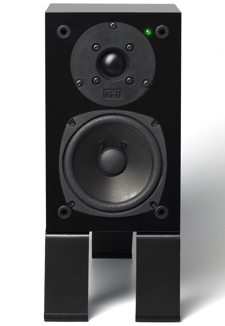 NHT SuperPower 2.1 90-Watt Self-Powered Single Speaker (Gloss Black) N3 ...