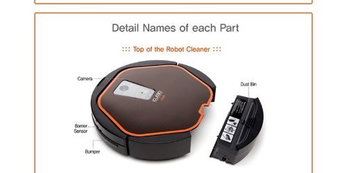 Brand new iCLEBO Sumi-e YCR-M05-11 Remote Robotic Vacuum Cleaner N8 ...