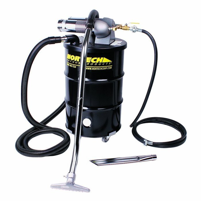 55 Gal. Dual B Vacuum Unit W/ 2" Inlet & Attachment Kit - Static ...