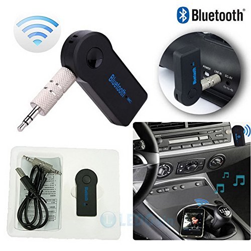 Wireless Bluetooth 3.5mm AUX Audio Stereo Music Home Car Receiver ...