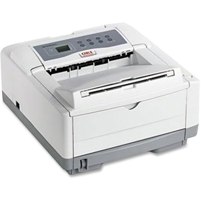 OKI Data B4600 27ppm LED Digital Monochrome Printer - White (62427201 ...