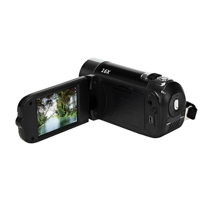 Hotkey HD 1080P 16M 16X Digital Zoom Video Camcorder Camera DV Black N3 ...