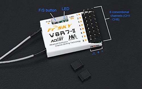 FrSky V8R7-II 2.4Ghz 7CH FPV Receiver N2 free image download