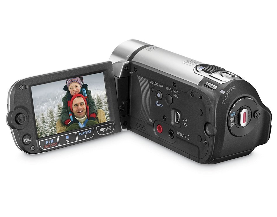 Canon FS21 Dual Flash Memory Camcorder w/16GB Internal Memory & 48x ...