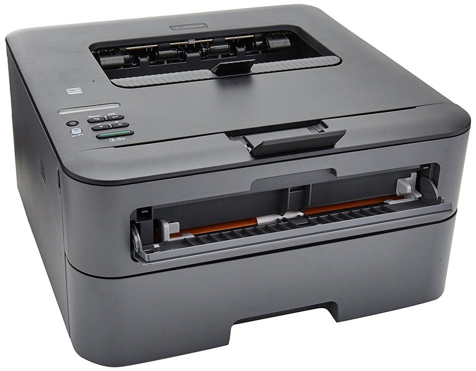 Brother HL-L2340DW Compact Laser Printer, Monochrome, Wireless, Duplex ...