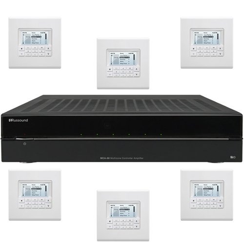Russound KT2-66 Controller Amplifier System Kit with MDK-C6 N2 free ...
