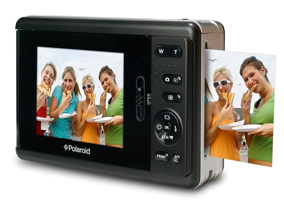 Polaroid Instant Digital Camera with ZINK Zero Ink Printing Technology ...