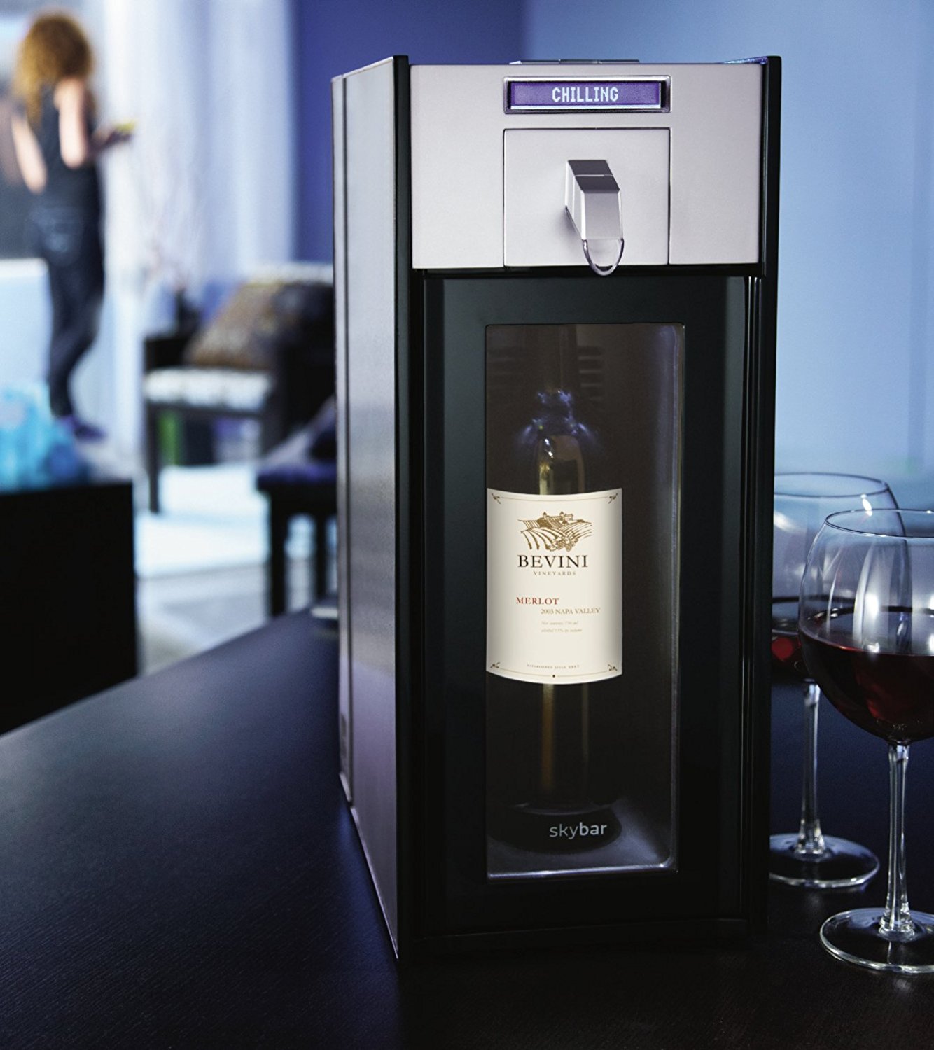 Skybar WP0550 ONE 1-Chamber Wine Preservation System N3 free image download