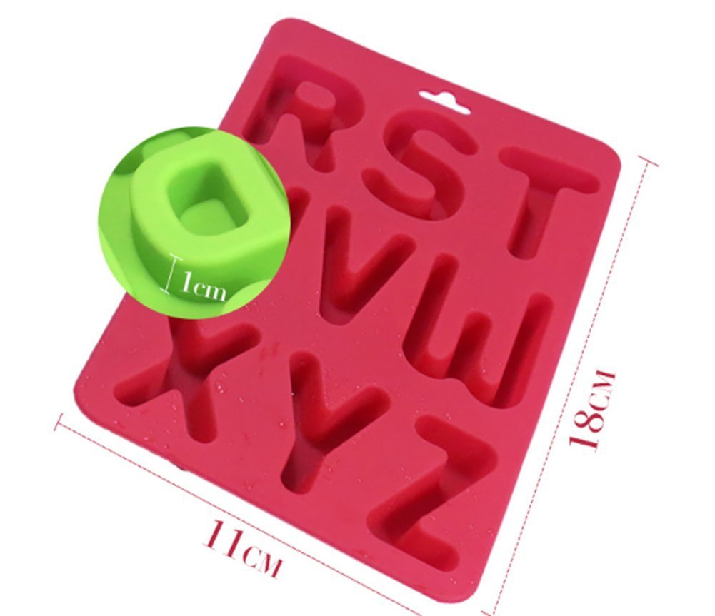 9Snail 1set(3 letter trays) Bakeware Tools Baking Pastry Mould Alphabet ...