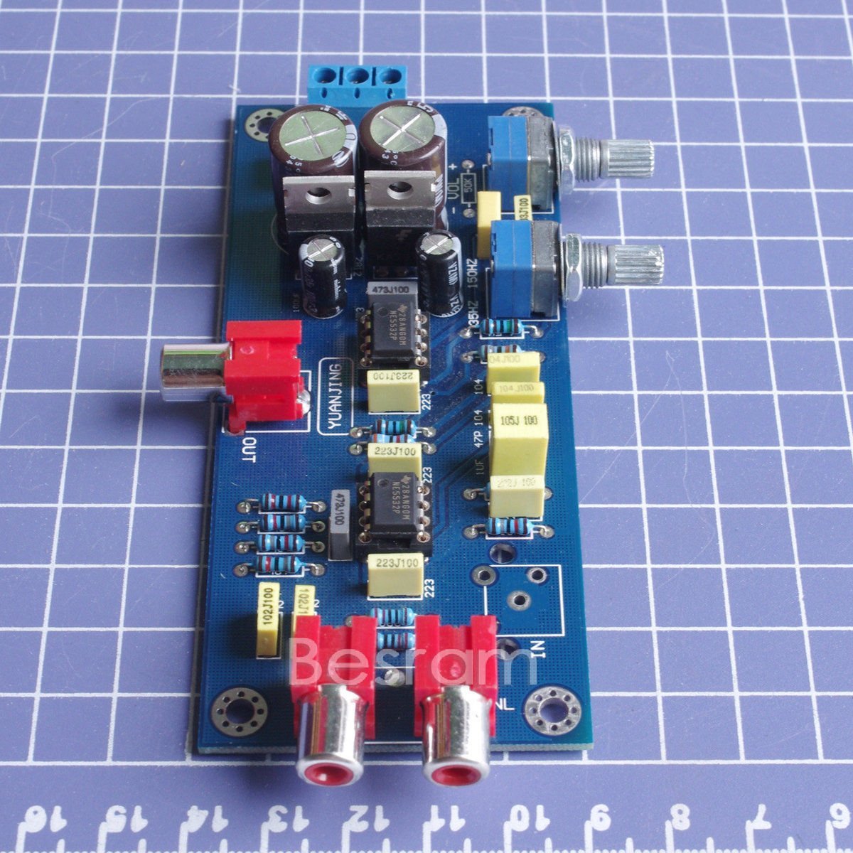 Low Pass Volume Controlled Preamplifier Board for Subwoofer N5 free ...