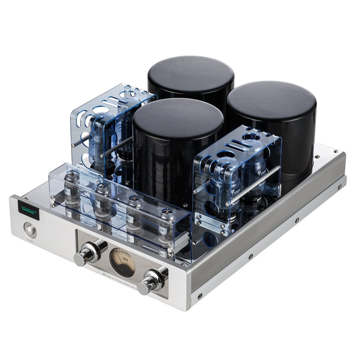 Gemtune MC-13S EL34 (6CA7) 4 Vacuum Tube Integrated Push-Pull Amplifier ...