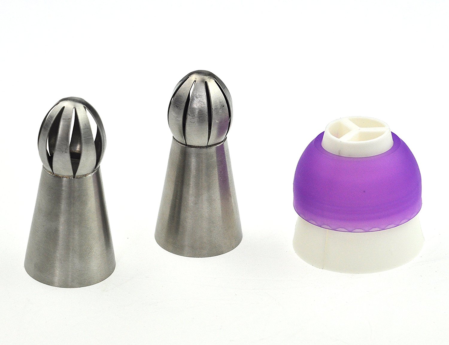 BeBeFun 304 Stainless Steel Large Piping Tips Russian for Cupcake ...