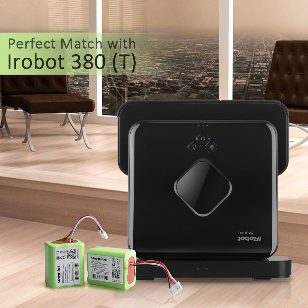 [UL&CE Approved] Morpilot® 2-Pack 7.2V 3000mAh Ni-MH iRobot Vacuum ...