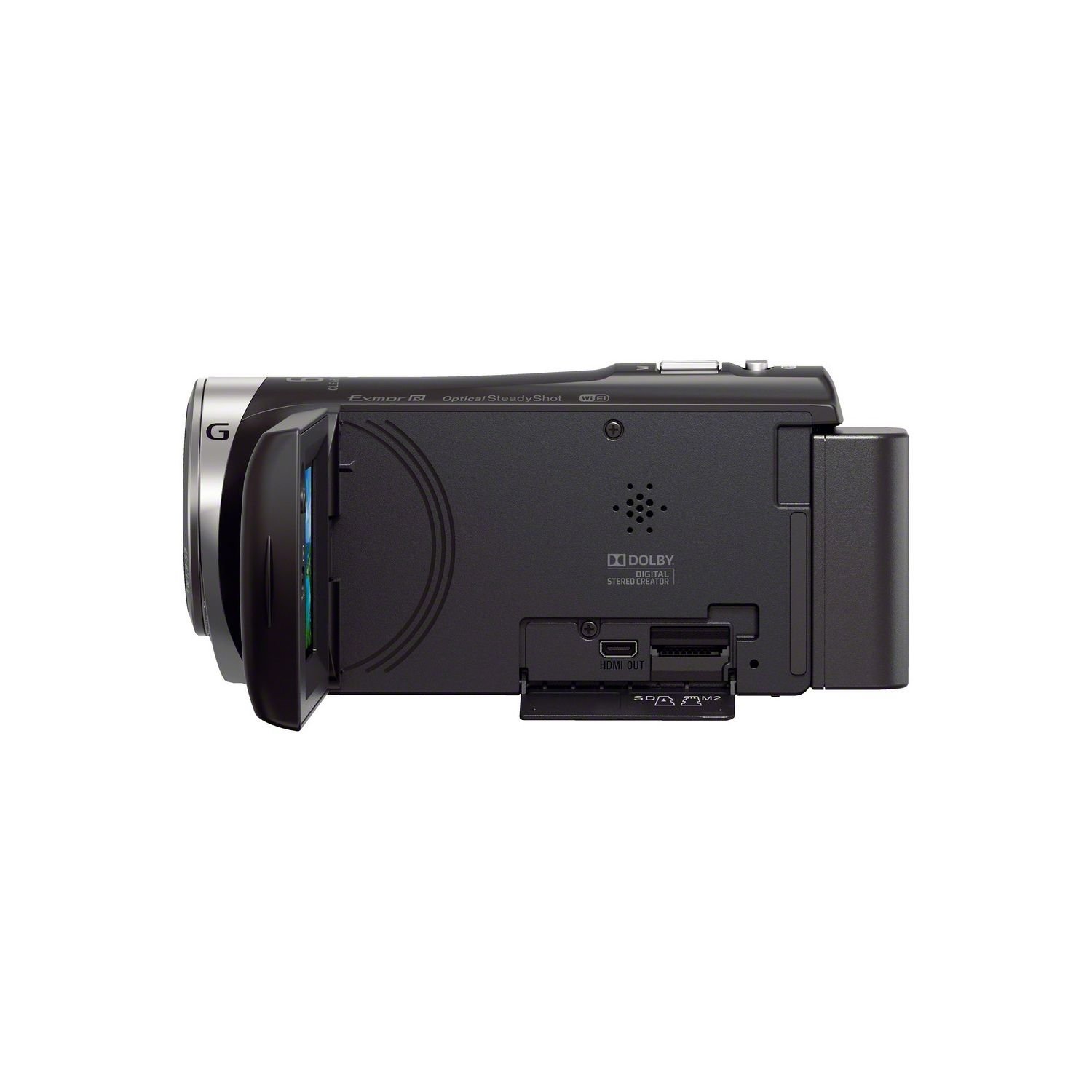 Sony HDR-PJ275/B 8GB Full HD 60p Camcorder w/ built-in Projector Bundle ...