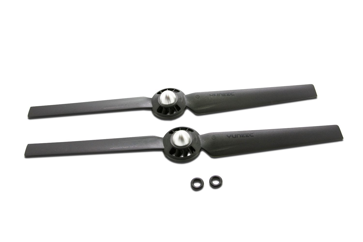 2 Pack Yuneec Black Propeller Sets / Rotor Blades A and B (YUNQ4K115A) (YUNQ4K115B), For Q500 4K ...