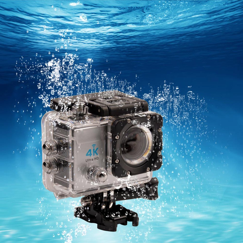 Ckeyin ® 4K Ultra HD DV Waterproof Outdoor Edition Sports Video Camera ...