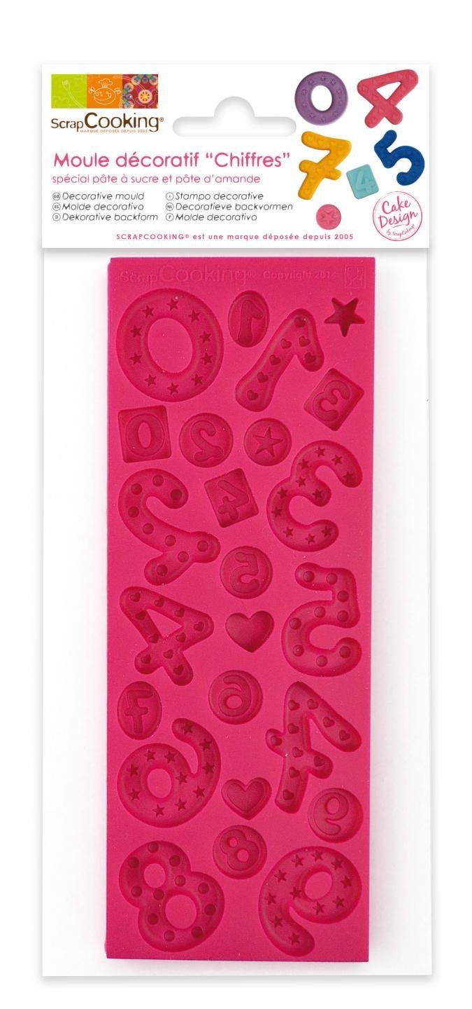 ScrapCooking Numbers Mold for Fondant free image download