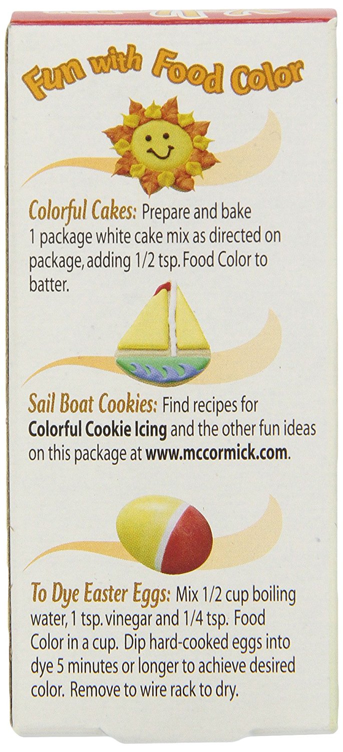 McCormick Food Color, Yellow, 1 fl oz N2 free image download