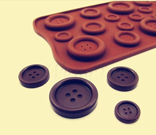 Drhob 1pcs Hot Sale Useful Silicone Chocolate Ice-Cubes Tray Mold For ...