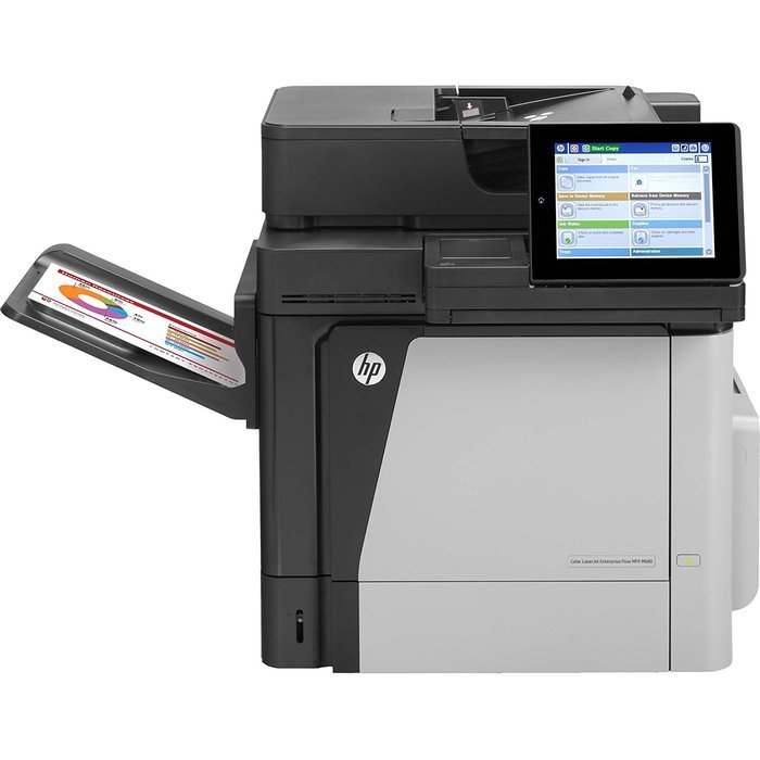 HP LaserJet M680DN Laser Multifunction Printer - Color - Plain Paper ...