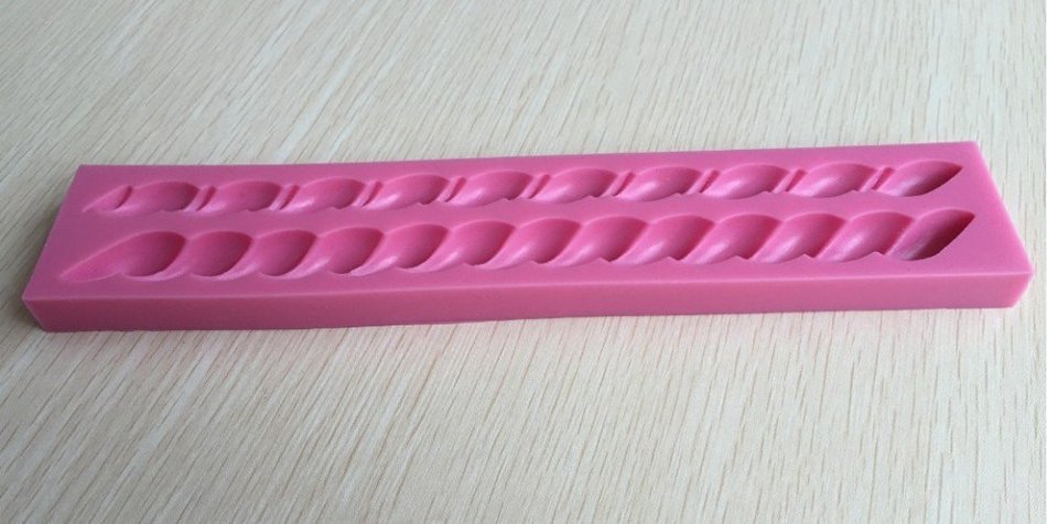 Anyana Fritters Shape Silicone Fondant Mold Cake Decorating Pastry Gum ...