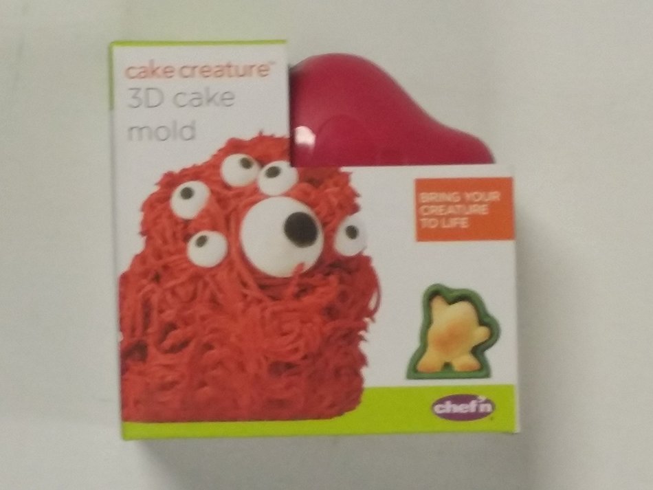 Cake Creature 3D Cake Mold (Set of 4) N3 free image download