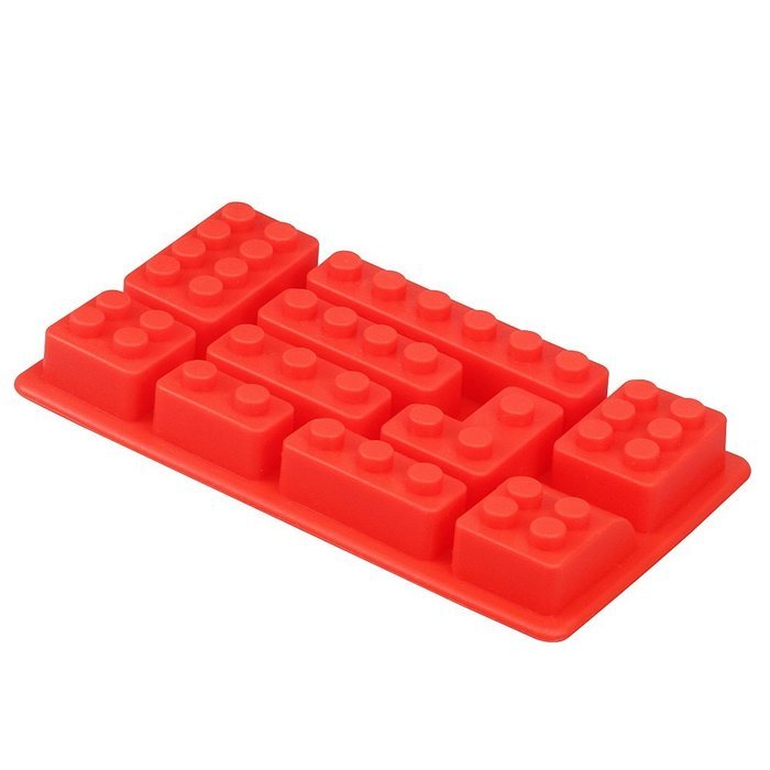 Gwogo Minifigure Building Brick Silicone Ice Tray Candy Chocolate Mold ...