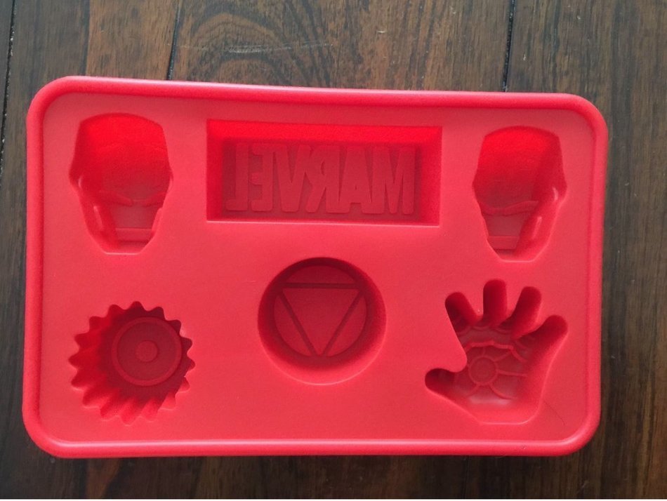 Marvel Ironman the Avengers Silicone Candy chocolate Mold Mini Cake Pan ...