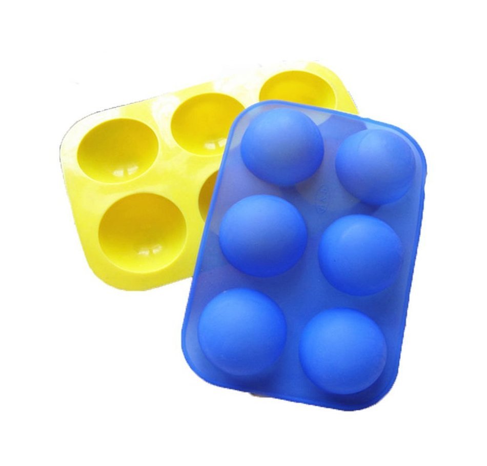 Vivian 5cm Dia Half Ball Sphere Dessert Cake Mould Muffin Pastry Jello ...