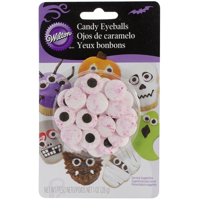 Wilton Icing Candy Decorating Stencil, Small Eyeballs N5 free image ...