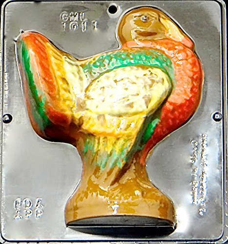 Turkey 8 Inch Facing Right Chocolate Candy Mold Thanksgiving 1011 free ...