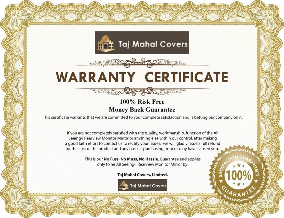 Rear View Monitor Mirror - Fits Regular & Flat Screen LCD Monitors ...