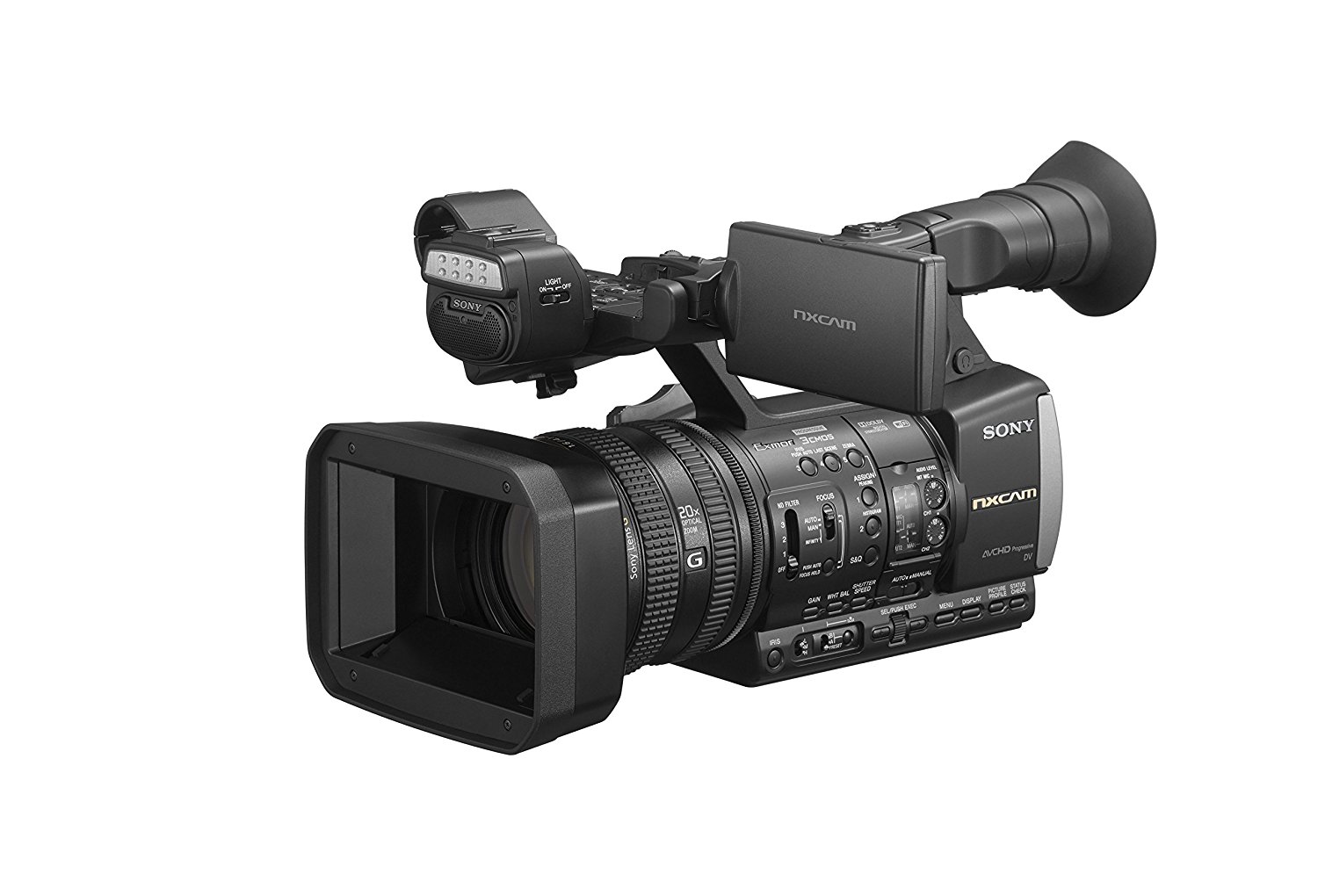Sony HXRNX3/1 NXCAM Hand Held Camcorder with 3.5-Inch LCD (Black) N3 ...