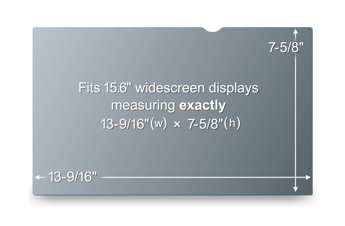 3M Gold Privacy Filter for Widescreen Laptop 13.3" (GPF13.3W) N40 free ...