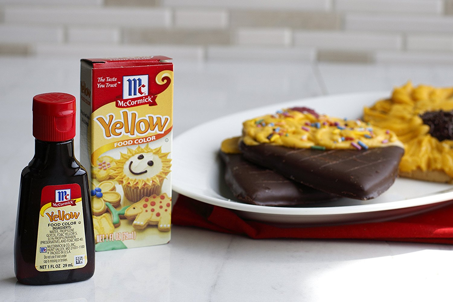 McCormick Food Color, Yellow, 1 fl oz N3 free image download