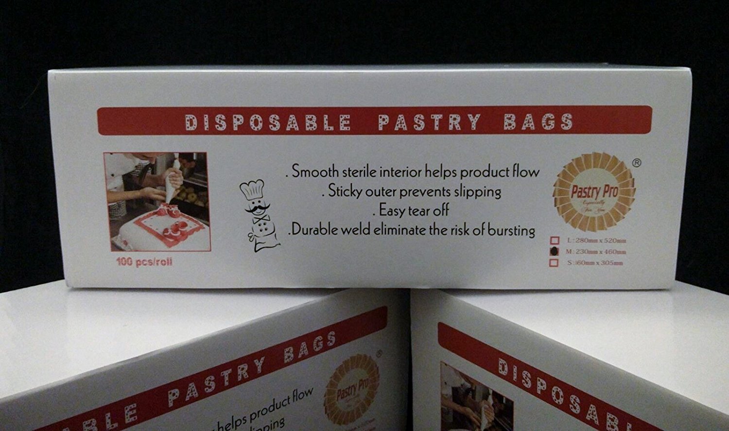 Pastry Pro 18-Inch Tacky Anti-slip Ultra Thick Disposable Pastry ...