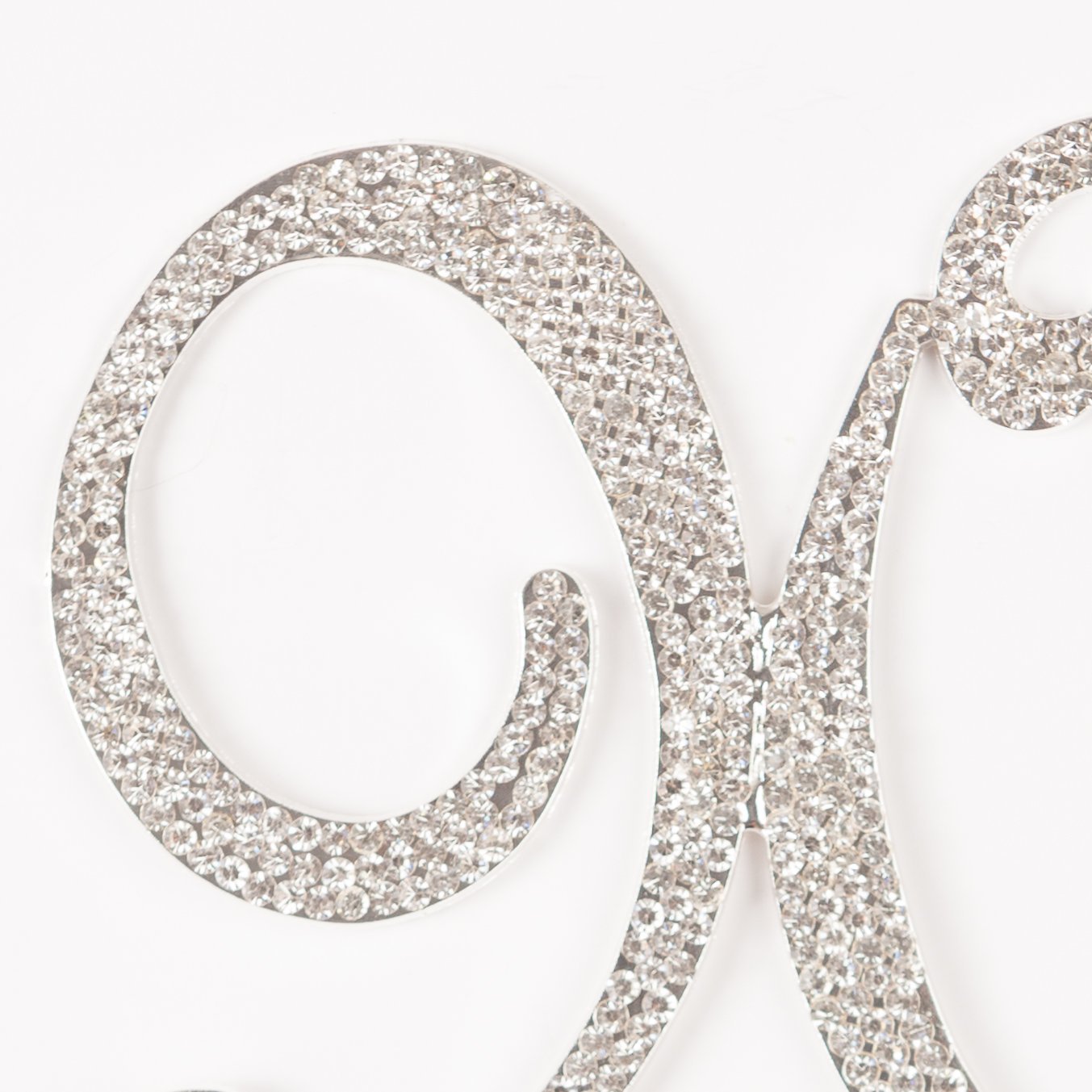 90 Cake Topper for 90th Birthday Rhinestone Number Party Supplies ...