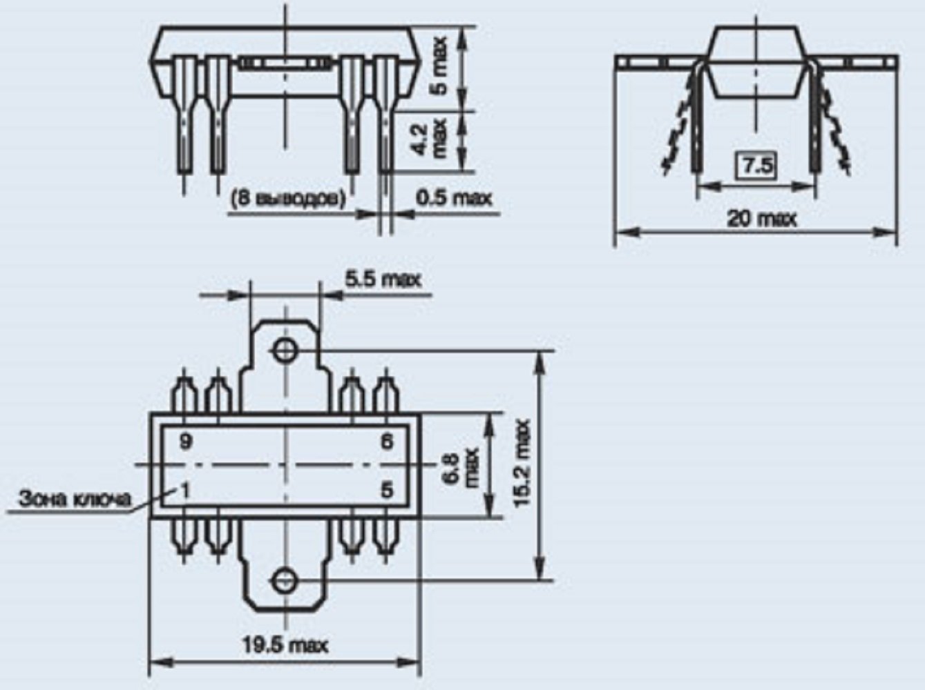 IC / Microchip K157UD1 analogue A759C USSR 10 pcs N2 free image download