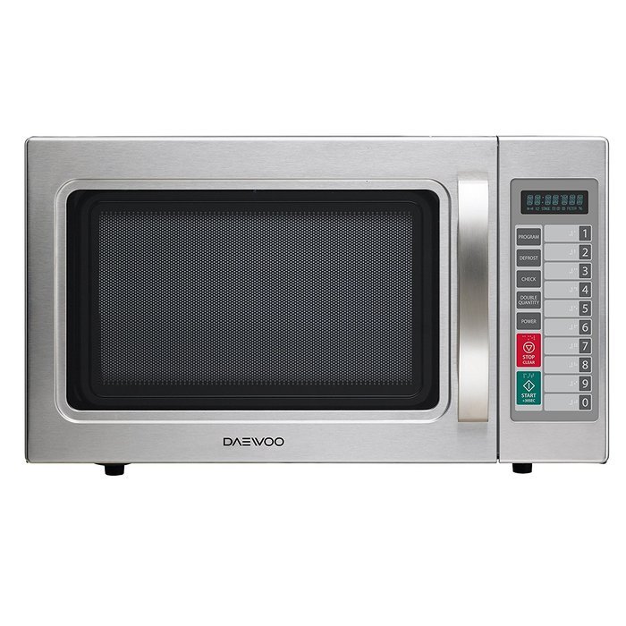 Daewoo Stainless Steel 1.0 Cu Ft Commercial Microwave Oven 1,000W | KOM ...