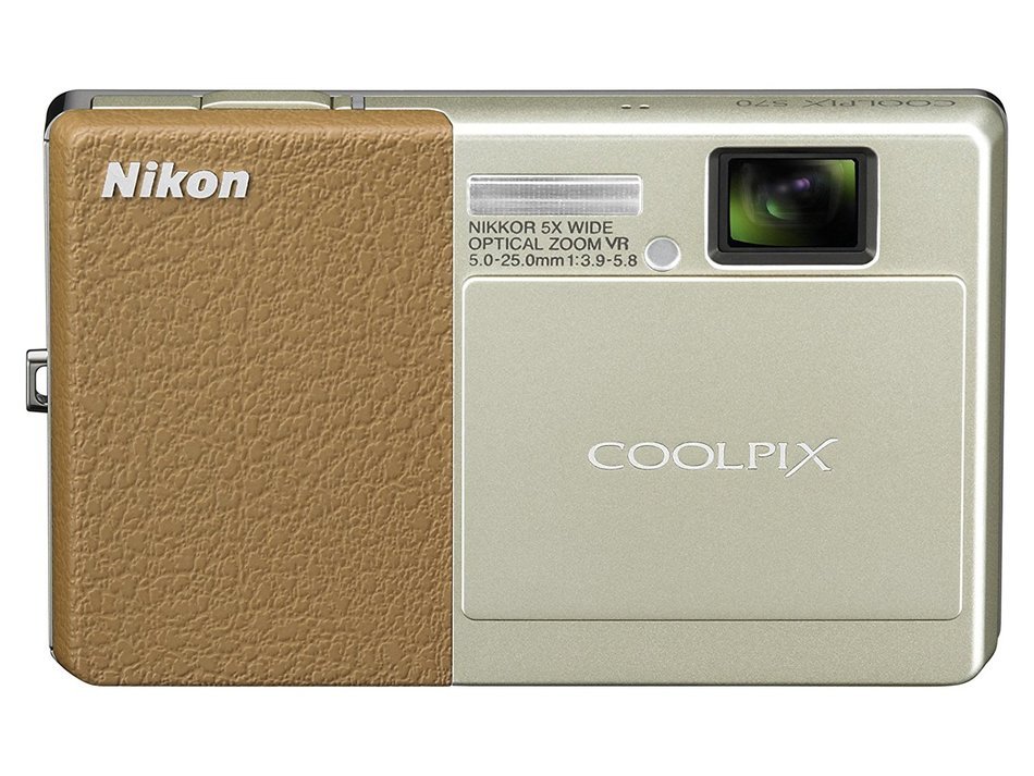 Nikon Digital Camera COOLPIX COOLPIX S70 (Brown) S70LBR - International ...