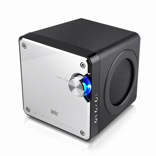Brand New [Britz] BA-R7 Mirror Effect 2ch Integrated Speaker - USB ...