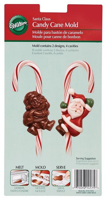 Wilton Santa Claus Candy Cane Mold free image download